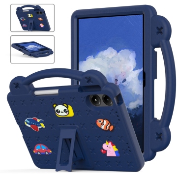 Kids odolný obal na tablet Xiaomi Redmi Pad 2 Pro - tmavomodrý - Mpuzdra.sk